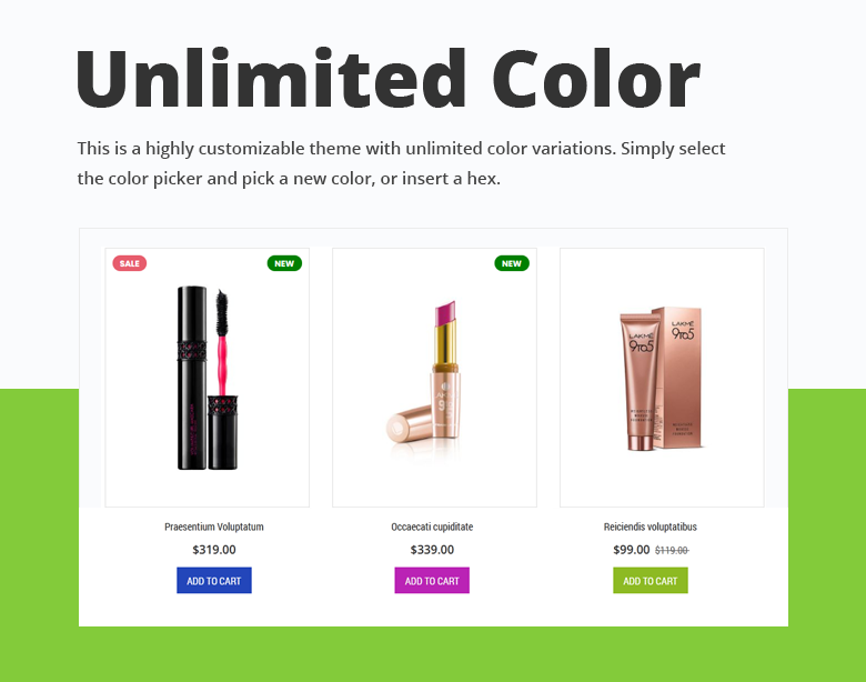 Cosmetics - Fashion Responsive Magento 2 Theme