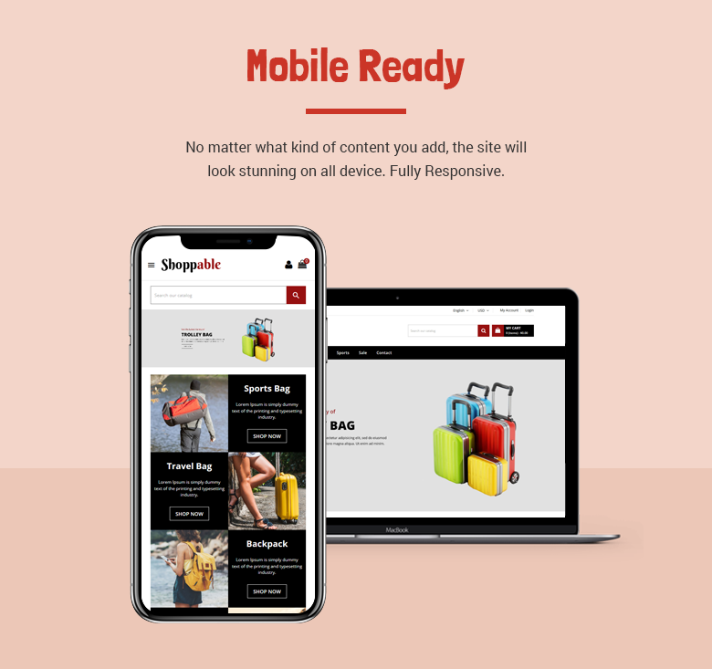 Shoppable – Accessories Store Responsive PrestaShop Theme